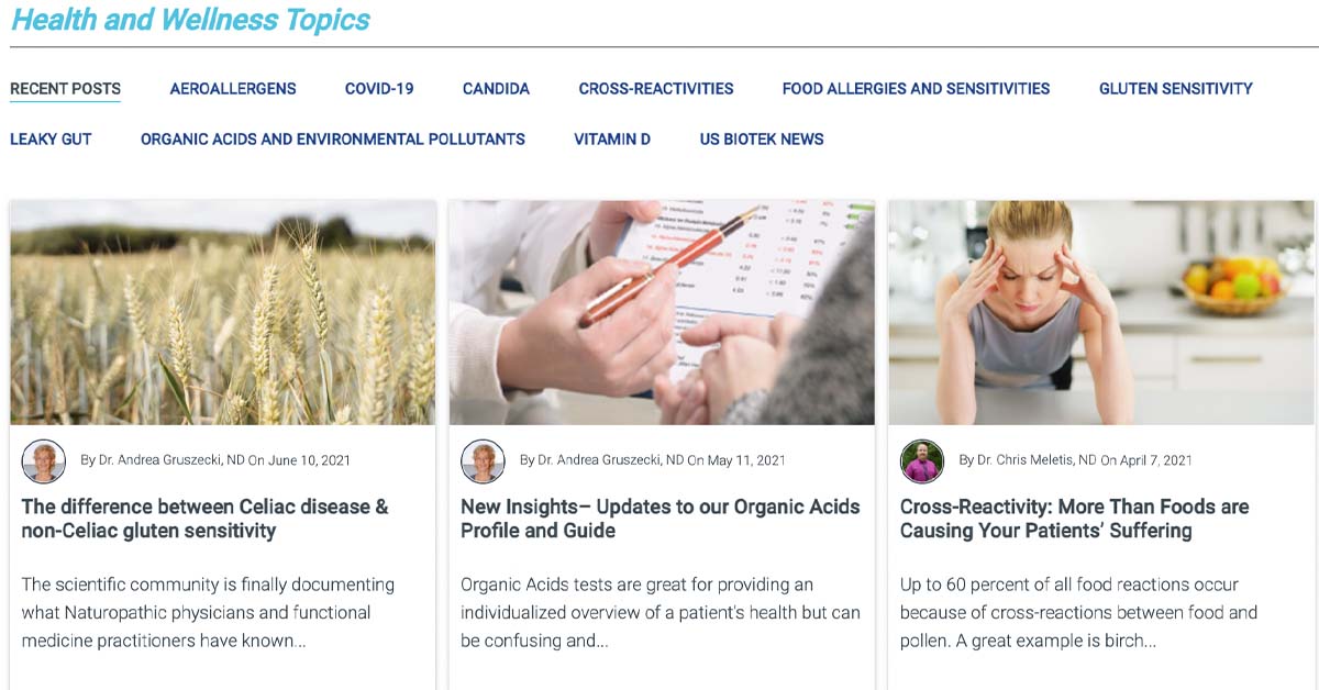 US BioTek Laboratories - World Leader In Specialty Medical Testing